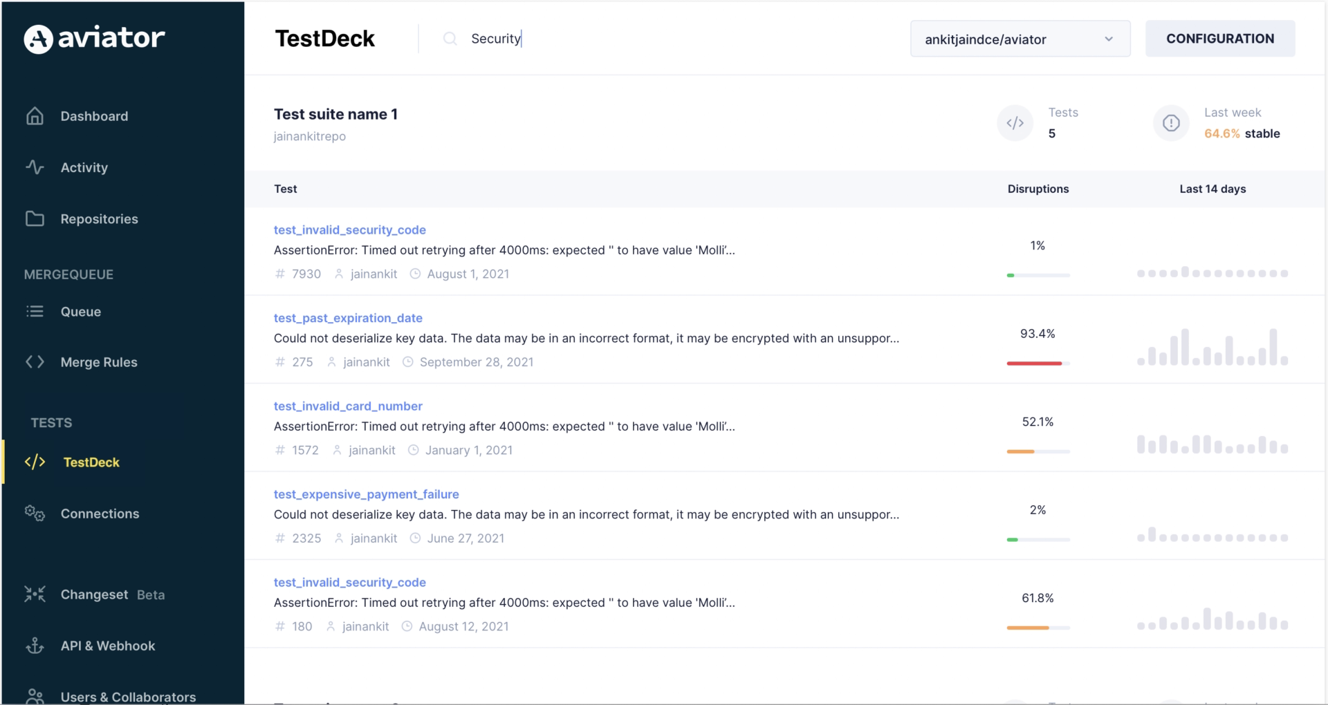 Announcing TestDeck, an automated test management platform - Aviator Blog