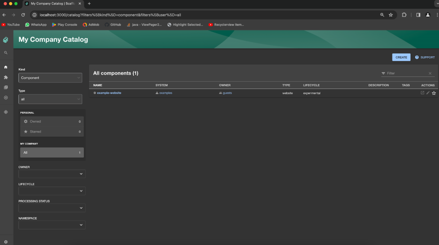 Typescript & Material UI for Backstage with GitHub | Aviator