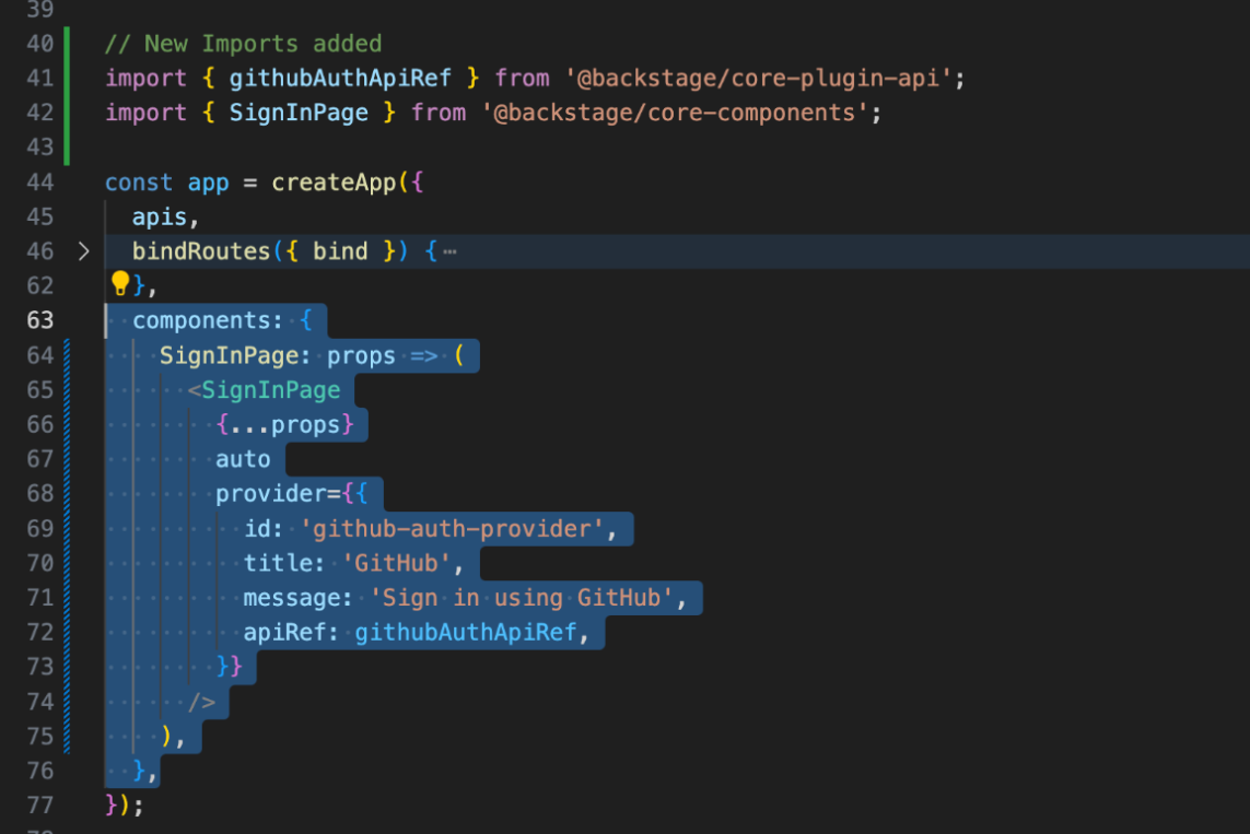 Typescript & Material UI for Backstage with GitHub | Aviator